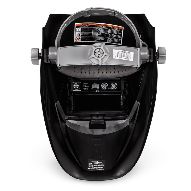 Miller Classic Series Auto Darkening Welding Helmet with ClearLight™ L ...