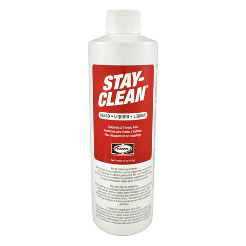 Harris Stay Clean Liquid Flux 16oz – Welding Store